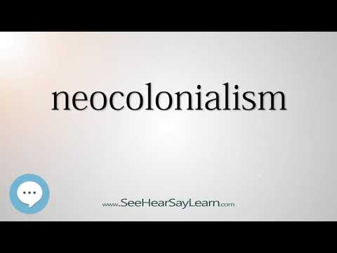 neocolonialism - Smart & Obscure English Words Defined 👁️🔊🗣🧠✅