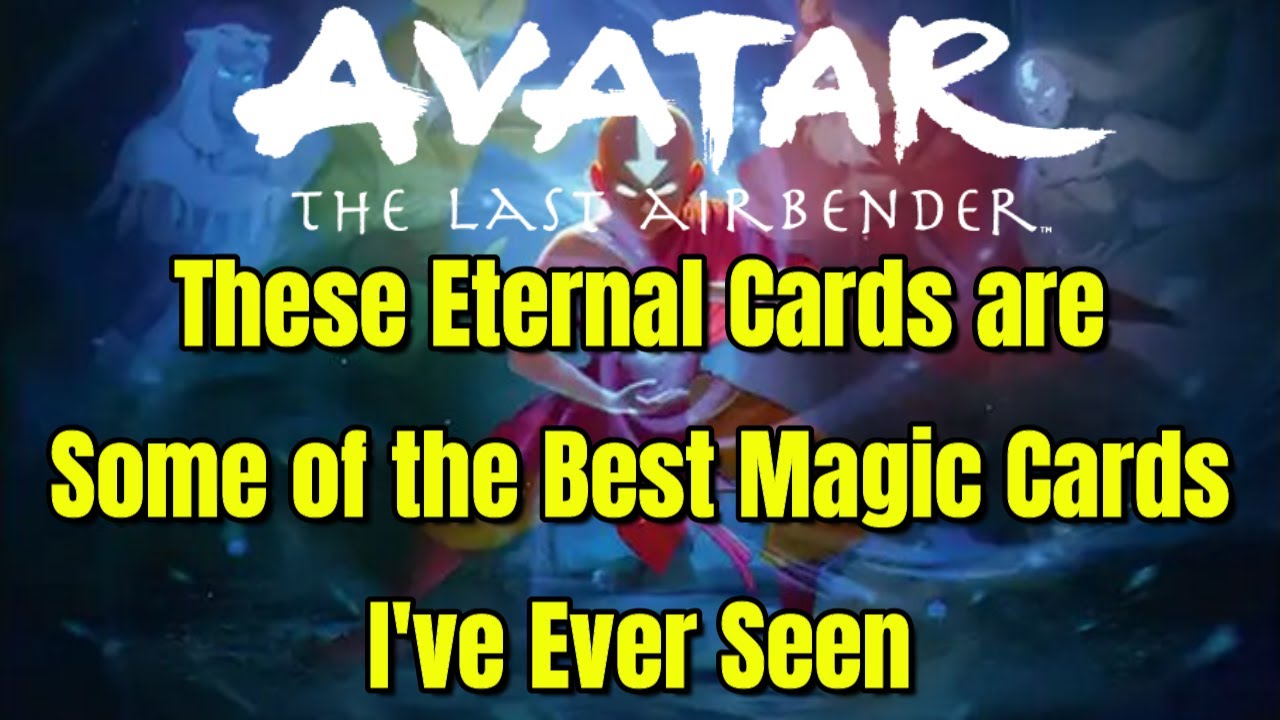 These Avatar Eternal Cards are Literally Some of the Best Magic Cards I've Ever Seen | Mtg