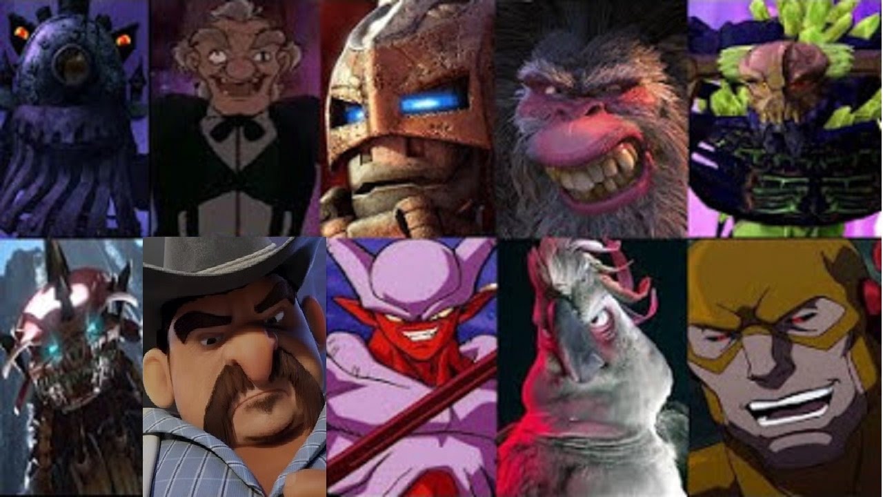 Defeats Of My Favorite Animated Non Disney Villains Par 9