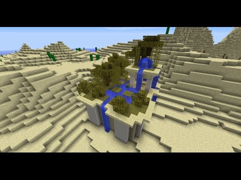 Desert oasis Minecraft Map