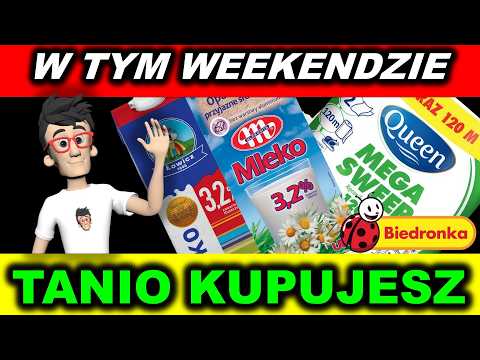 Nowa Gazetka Biedronki | Promocje Na długi weekend 20-21.06.2025.