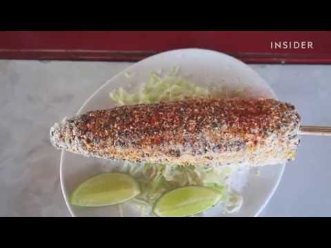 Mexican street corn is amazing