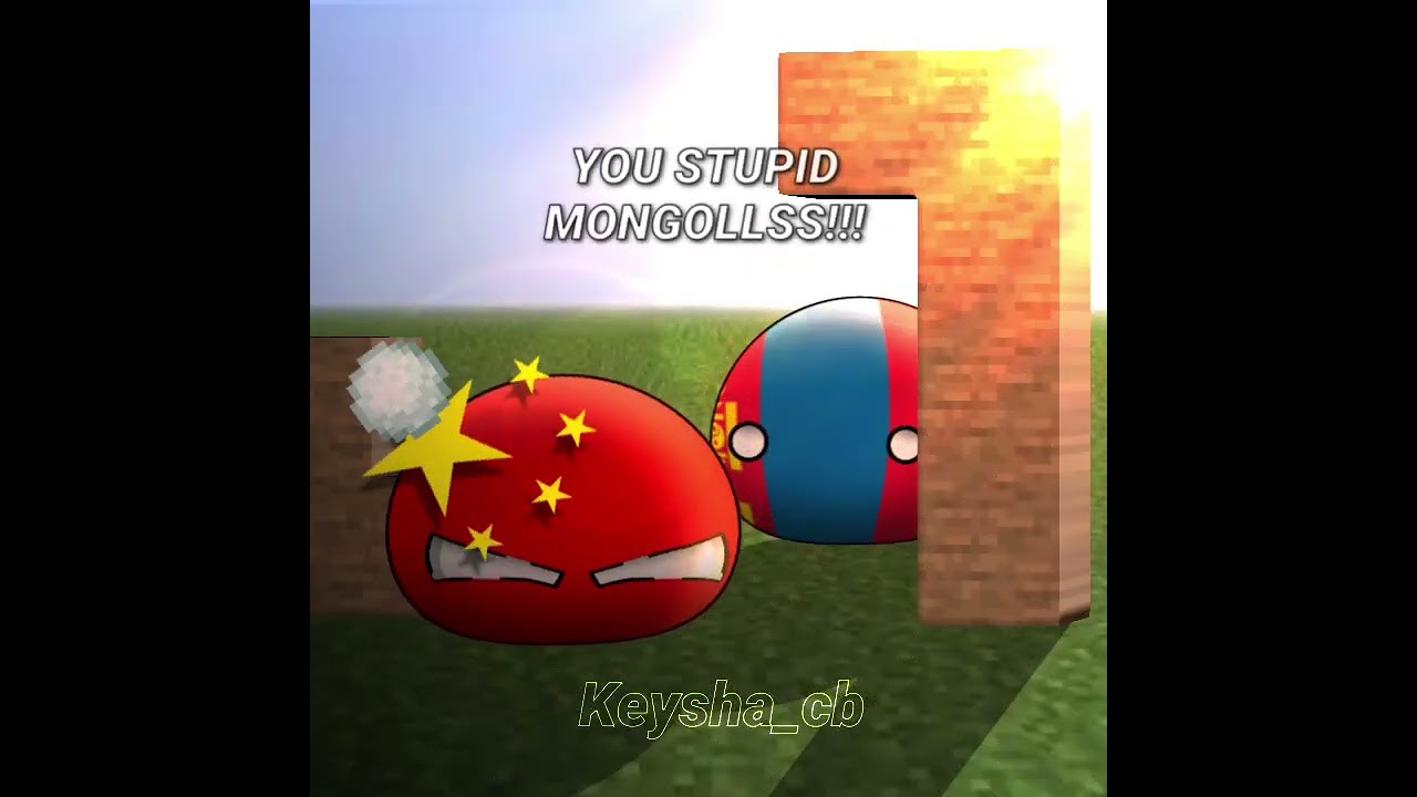 Wall #countryballs #alightmotion #shorts #meme #memes #minecraft