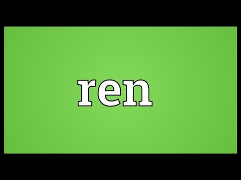 Ren Meaning