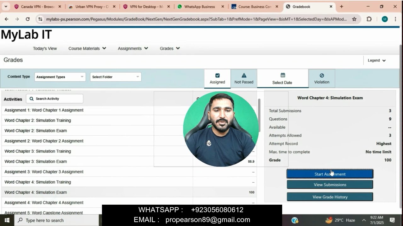 Word Chapter 4 Simulation Exam || Word Chapter 4 Simulation Exam |I Can Help In Ch1,Ch2,Ch3 Exam