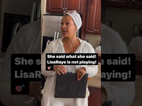 Lisa Raye is not playing! #bts #lisaraye #shorts