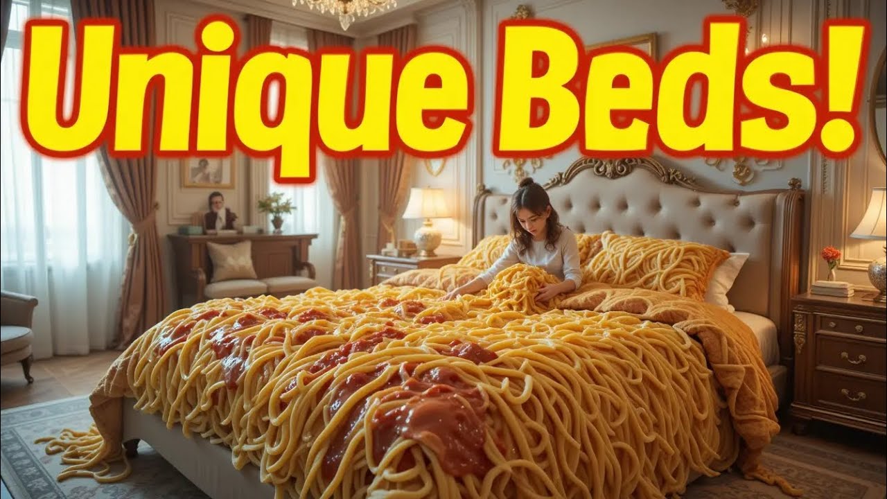 What if a Bed Looked Like This in Real Life? 😱”