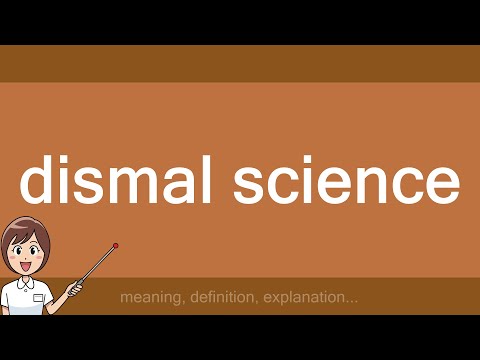 dismal science