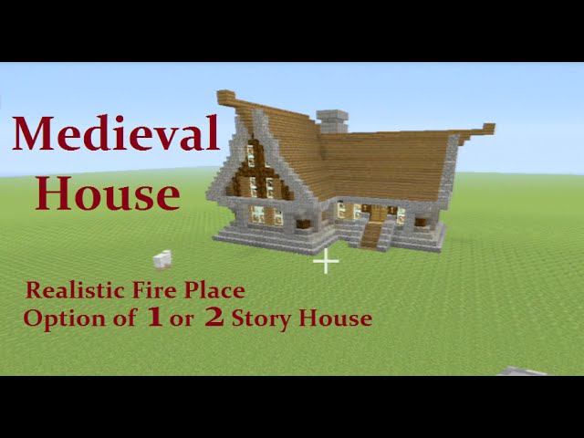 Tutorial : Medieval House Minecraft Map