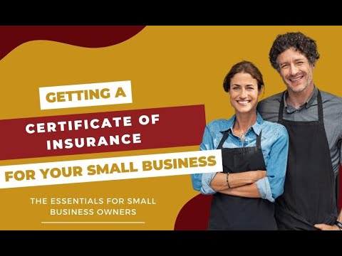How To Get A Certificate of Insurance for My Small Business