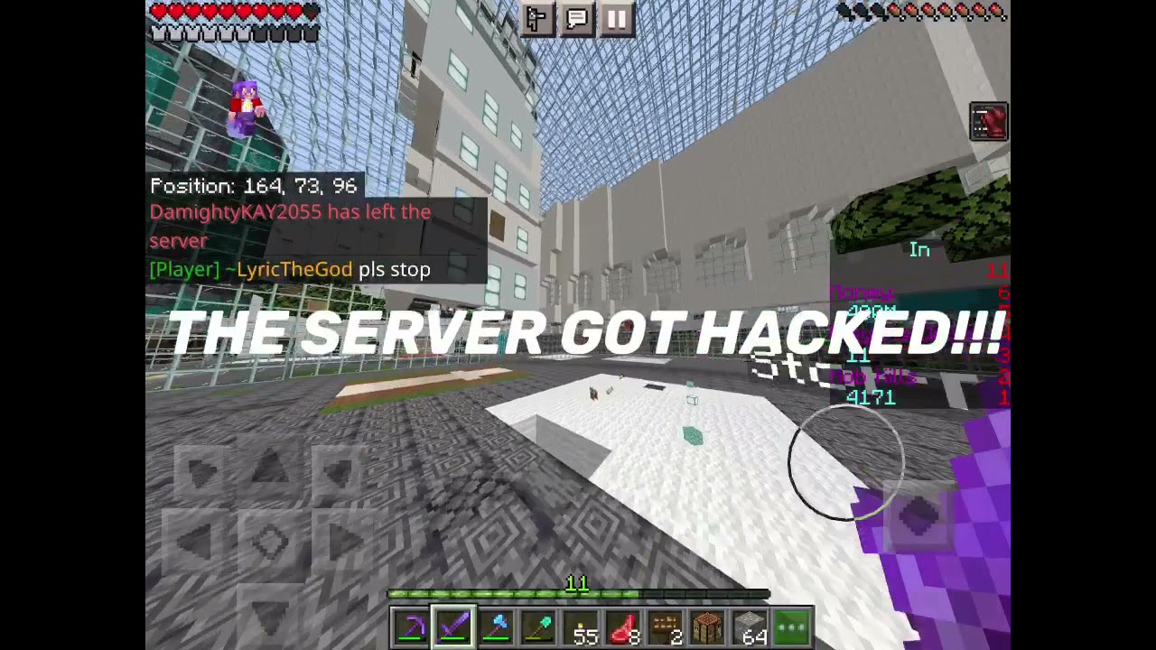 THE SERVER GOT HACKED!!! | Infinity Craft