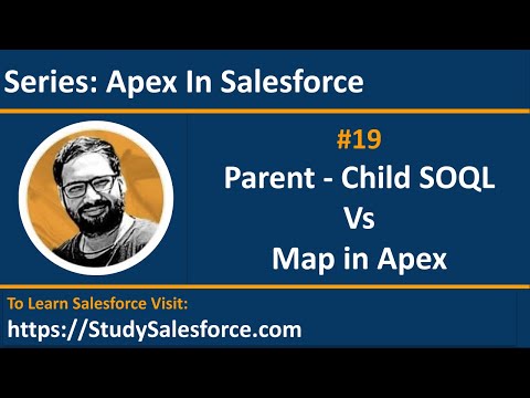 19 Apex Scenario | Parent to Child SOQL vs Map | Apex in Salesforce | Learn Salesforce Development