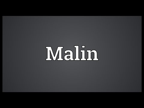 Malin Meaning