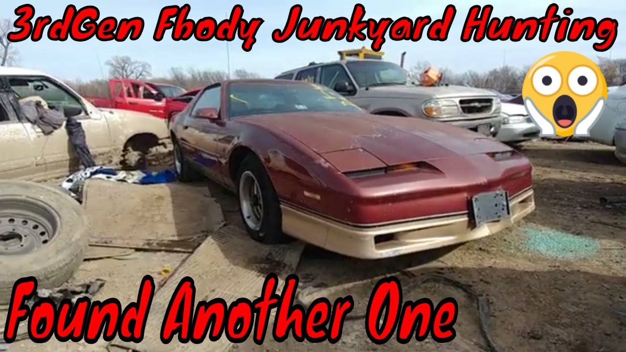 1987 3rd Gen Fbody Pontiac Firebird Junkyard Find