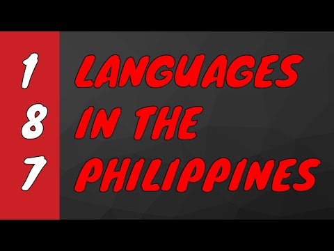 *187 DIALECTS !* Languages of the Philippines