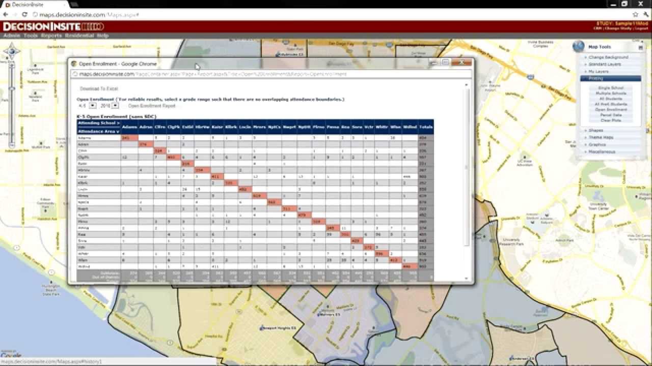 Enrollment Forecasting - School Choice