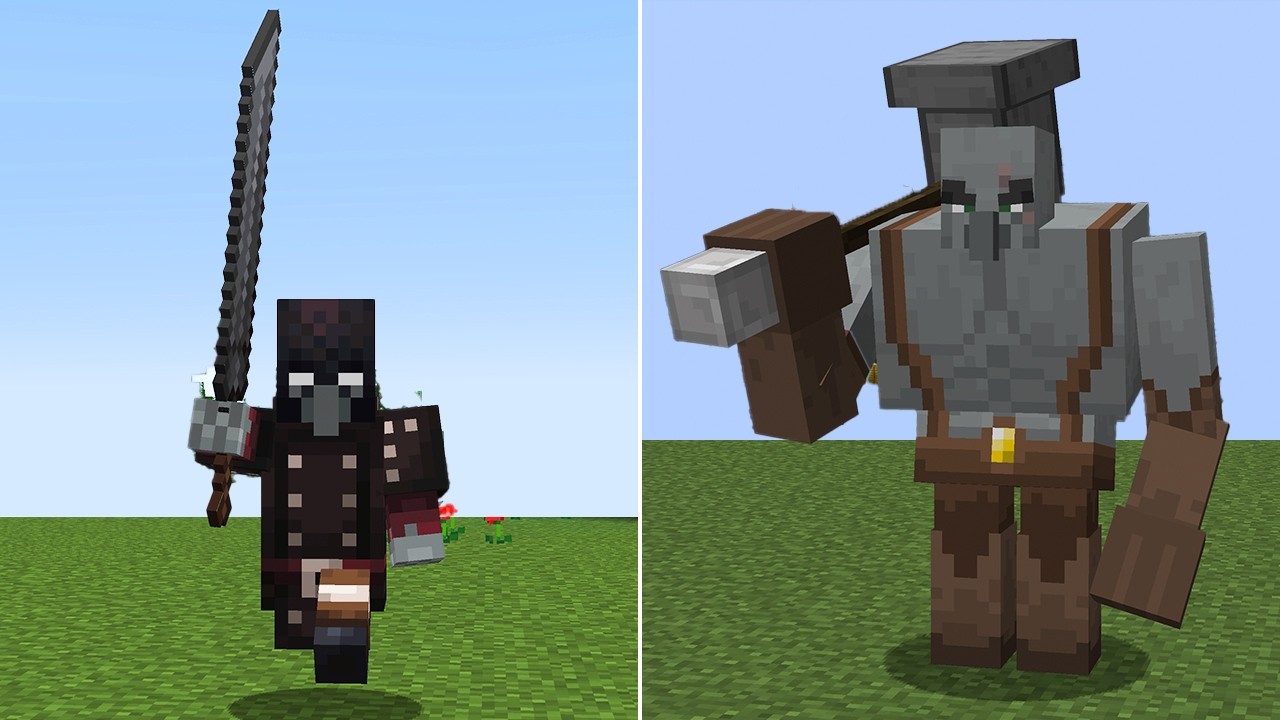 a mod with pillager raids you've never seen before