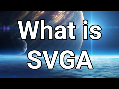 What is SVGA. Urdu/ English