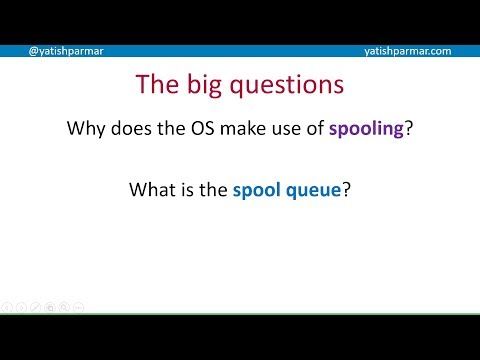 Spooling