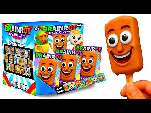 The LARGEST Italian Brainrot POPSICLE MYSTERY BOX! New Tung Tung Sahur ICE CREAM, TRALALERO TRALALA!