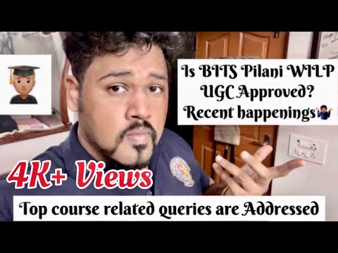 BITS Pilani WILP Program | Best course for Lockdown | Work Life Balance | Students doubts addressed