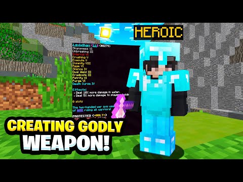 CREATING THE *BEST* WEAPON ON THE SERVER! *GONE WRONG* | Minecraft Factions | Minecadia Pirate [5]