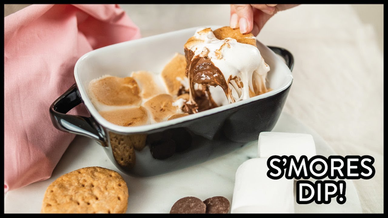 Melt In Your Mouth S'mores Dip | Super Easy Smores Dip Recipe | Le Bon Baker