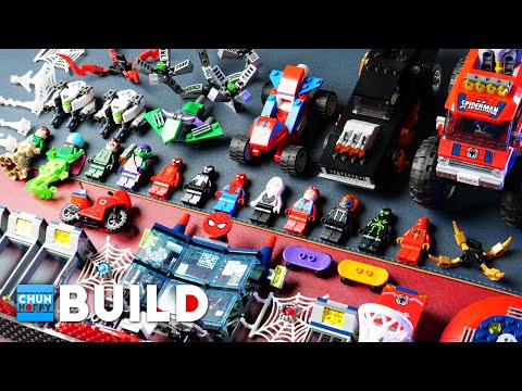 LEGO Speed Build! Spider-Man Collection 2021 | LEGO Marvel | Beat Build