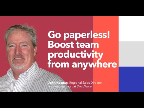 Go paperless! Boost team productivity with this fast-to-install, user-friendly document solution
