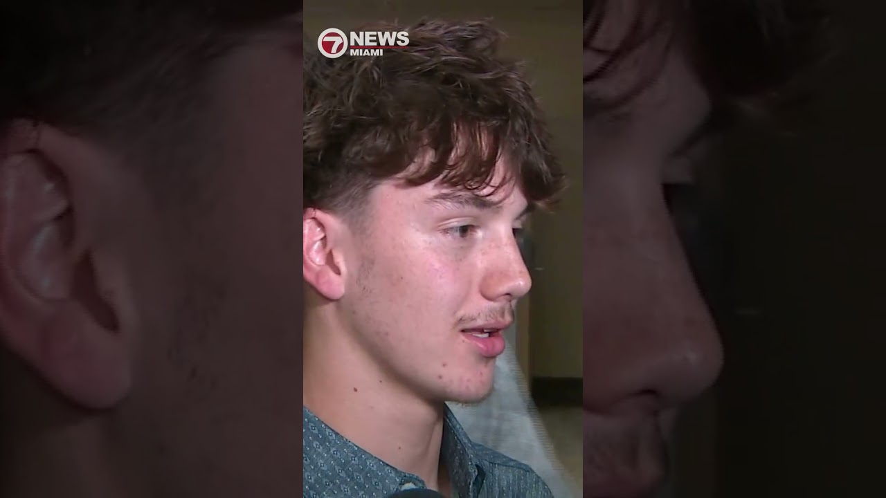 Cooper City teens hailed as heroes after helping man who suffered heart attack while changing tires