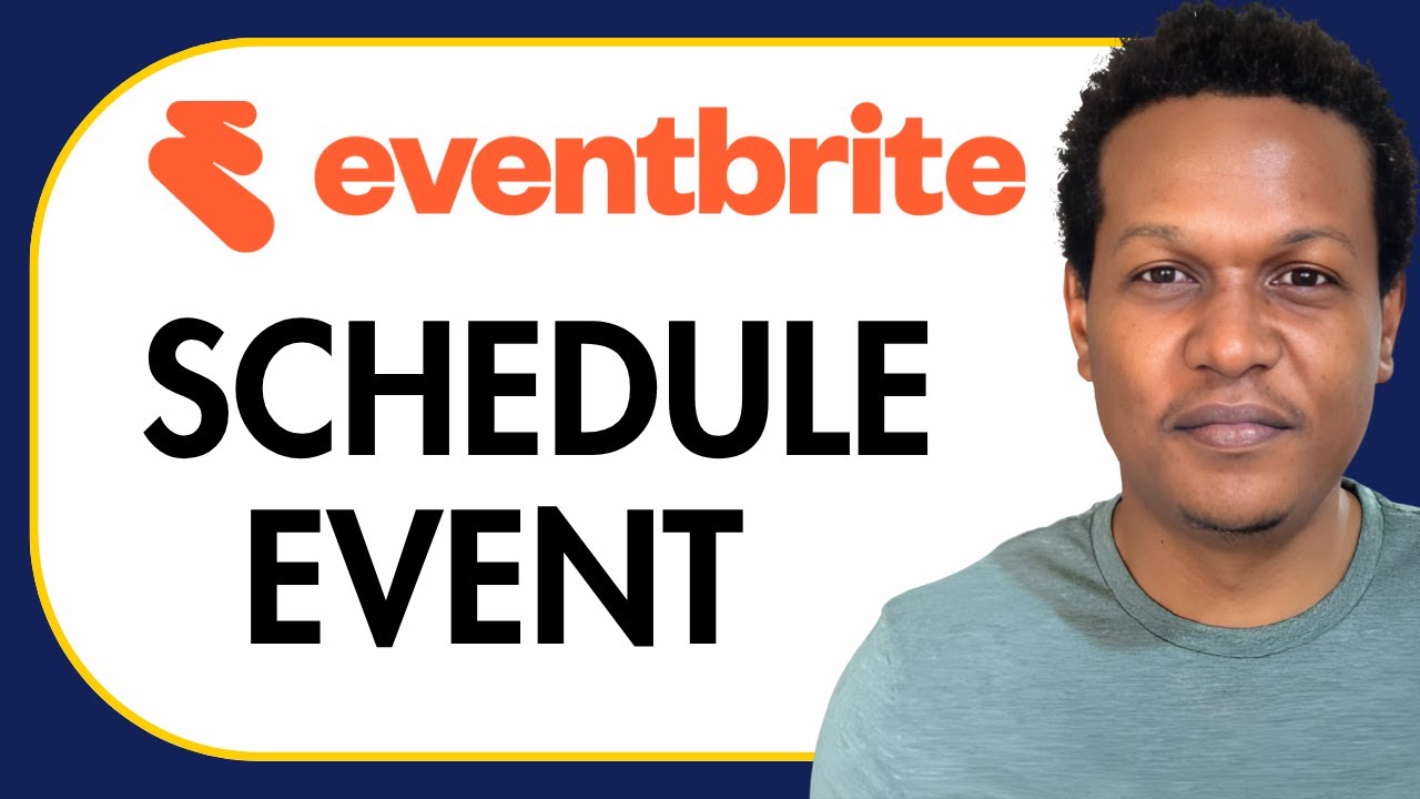 HOW TO SCHEDULE EVENT ON EVENTBRITE