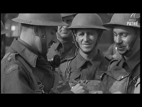 Americans joining the Canadian Army in 1940(HD)