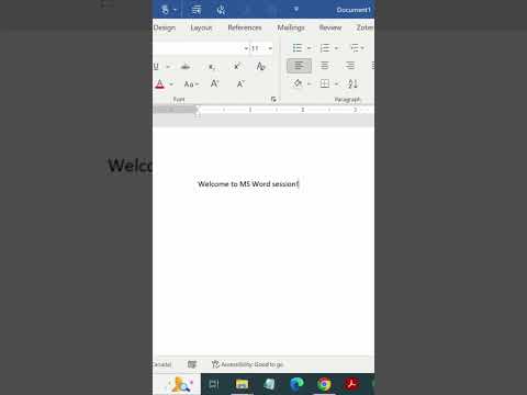 Introduction to Microsoft 365 Word #shorts