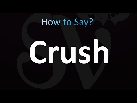 How to Pronounce Crush (CORRECTLY!)