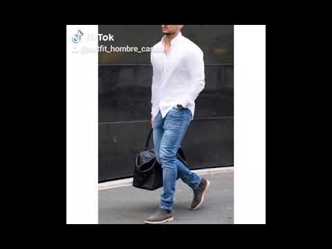 OUTFITS PARA HOMBRES CON CAMISA COLOR BLANCA