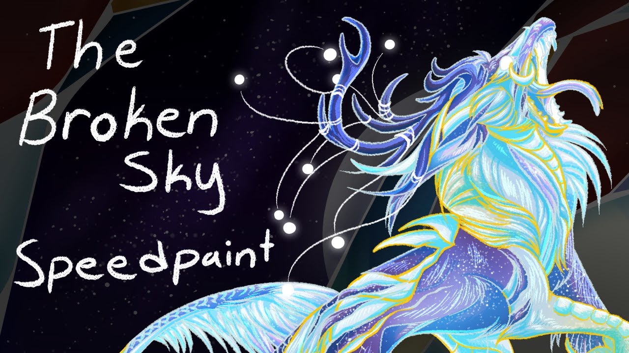 .:The Broken Sky:. Speedpaint