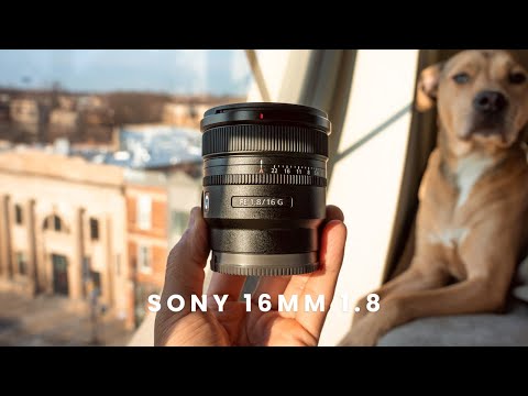 Sony 16mm f/1.8: The best vlogging lens they ever made (SEL16F18G)