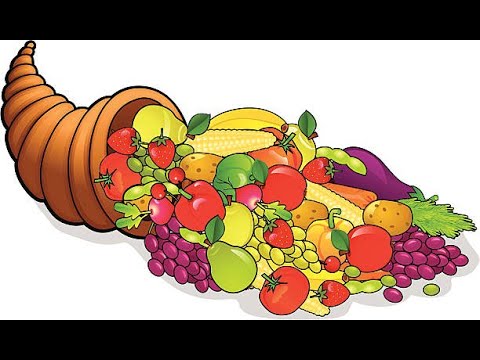 Happy Thanksgiving Day and cornucopias