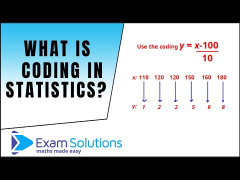 Coding in Statistics (mean and standard deviation)| ExamSolutions