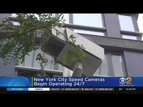 NYC speed cameras now 24/7