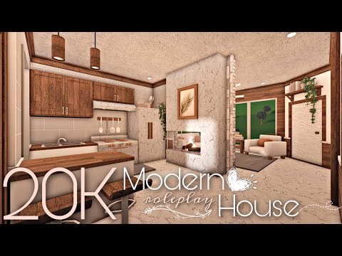 BLOXBURG: 20K MODERN ROLEPLAY HOUSE | NO-GAMEPASS
