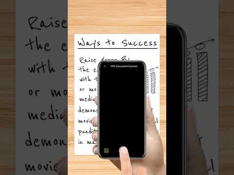 Scan a Document in pdf