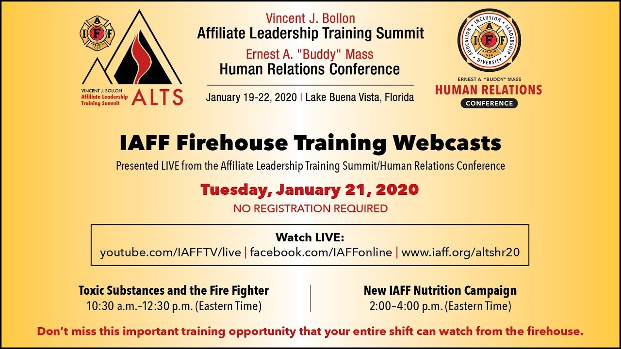 The New IAFF Nutrition Campaign