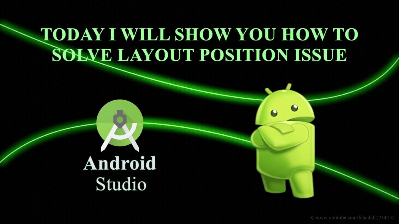 How to solve Layout position issue in Android Studio || Button not positioned correctly in Emulator