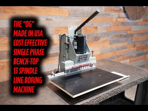 FPPOV - Delta 43-423 13 Spindle Line Boring Machine (Single Phase)