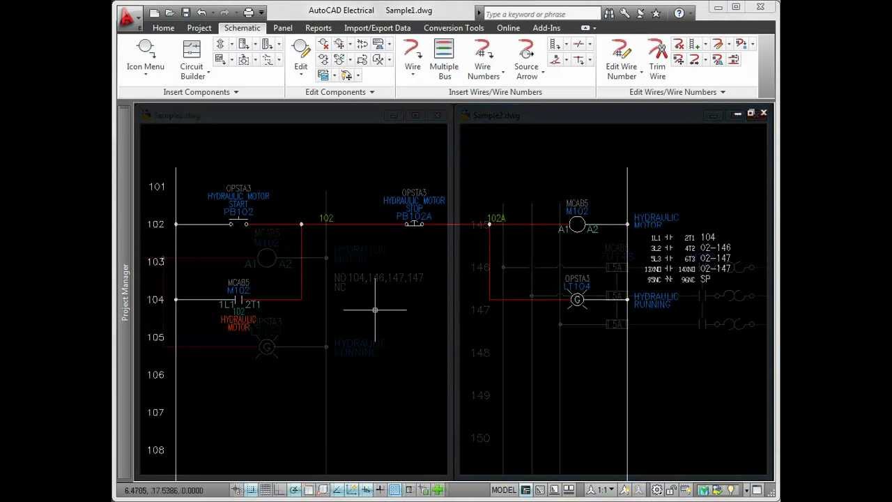 Beginning Schematic Creation in AutoCAD Electrical Part 2