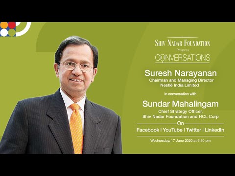 Mr. Suresh Narayanan, Chairman & MD of Nestle India - Ep. 21 Season 1 of #SNFConversations