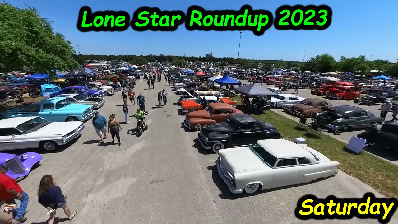 Saturday 2023 Lone Star Roundup car show.