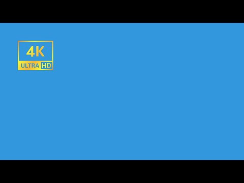 4K Summer Sky Blue Background | Calm Aesthetic Screen | Hex Code #3397DE