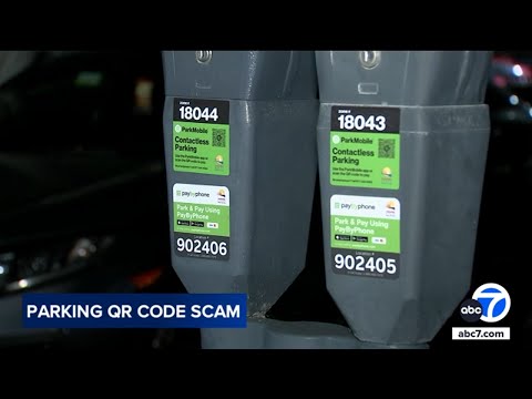 New scam: Fake QR codes on parking meters